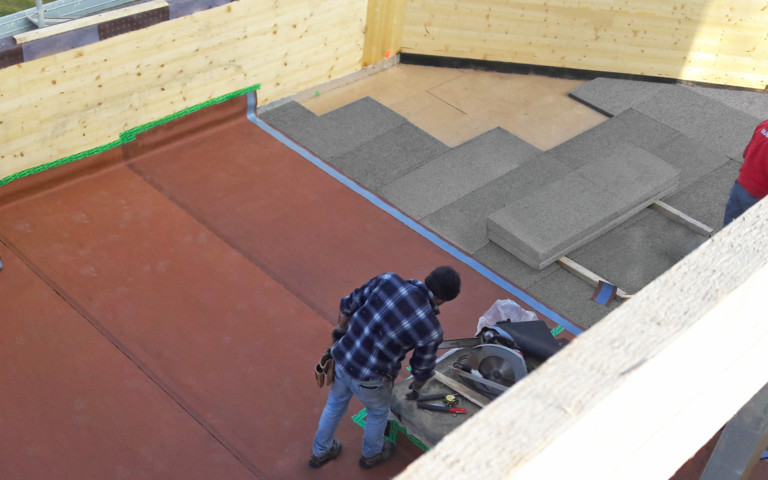 Pannello in XPS isolante con guaina per tetti - Fopan XPS